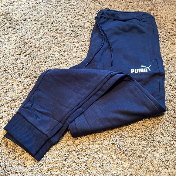Puma | Pants | Nwt Mens Puma Navy Blue Joggers | Poshmark
